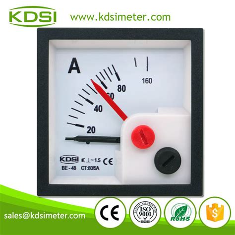 Small And High Sensitivity Be 48 Ac805a Double Pointer Analog Panel Ac