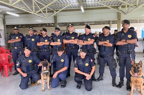 Gcm De São Vicente Realiza Formatura De Cursos Em Comportamento Canino
