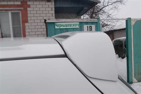 Спойлер для неугомонных — Lada Калина Универсал (1G), 1,6 л, 2011 года ...