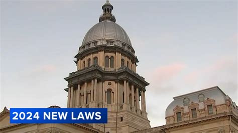 New laws Illinois 2024: Full list of new IL laws that take effect Jan. 1 includes minimum wage ...