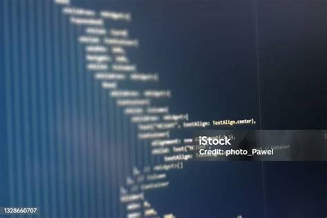 코드를 개발하는 플러터 응용 프로그램의 화면입니다 컴퓨터 화면의 코드 줄 0명에 대한 스톡 사진 및 기타 이미지 0명 개발 Istock