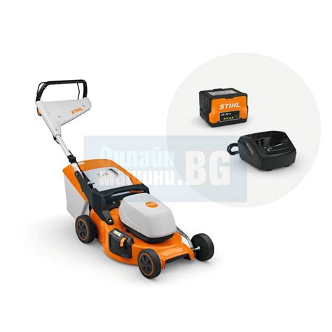 Акумулаторна косачка за трева Stihl Rma 253 3 Set • Ценa