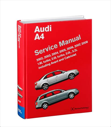 Gallery Audi Audi Repair Manual A4 2002 2008 Bentley Publishers