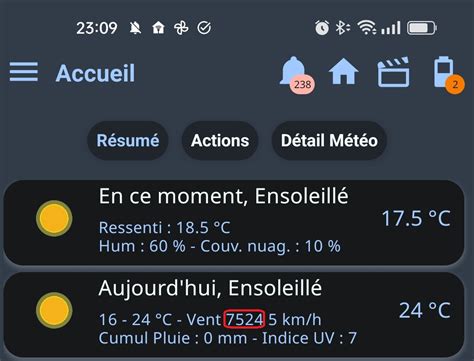 Affichage valeur remplacé par ID Communication Communauté Jeedom
