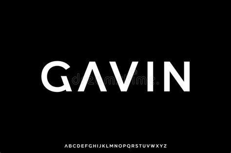 Modern Minimalist Sans Serif Alphabet Display Font Vector For Branding Modern Minimalist Sans Serif Alphabet Display Font Vector For Branding