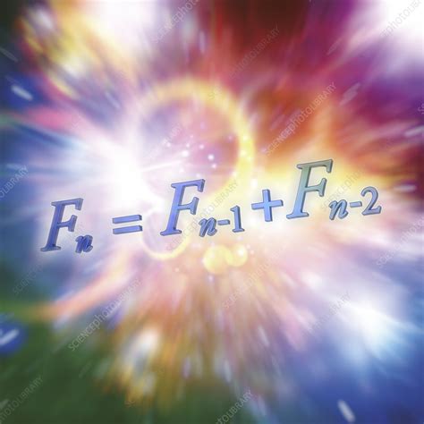 Fibonacci Sequence Equation Stock Image C Science Photo Library