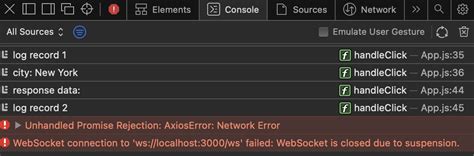 Java React Spring App Issue Axioserror Could Not Fetch Properties
