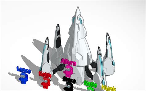 3d Design The Paladins Of Voltron Tinkercad