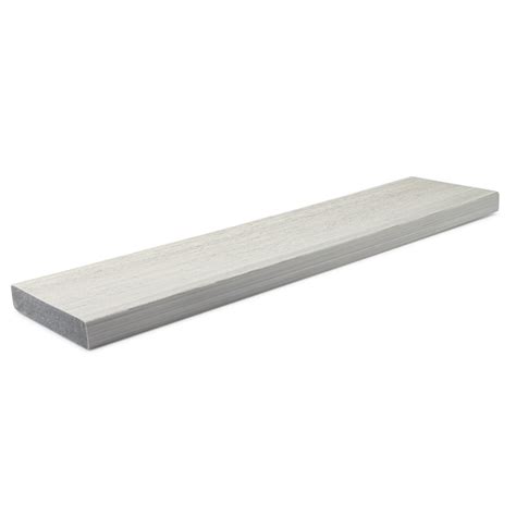 Timbertech Landmark 1 In X 6 In X 20 Ft Boardwalk Grey Square Pvc Deck