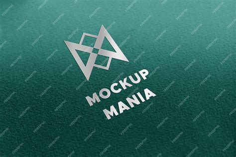 3d Logo Mockup Psd Logo Mockup Minimaal Logo Mock Up 3d Mockup