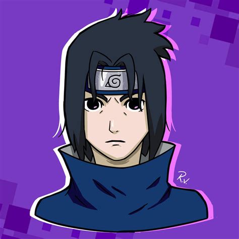 Sasuke Quick Bust Drawing By Rinexperience On Deviantart