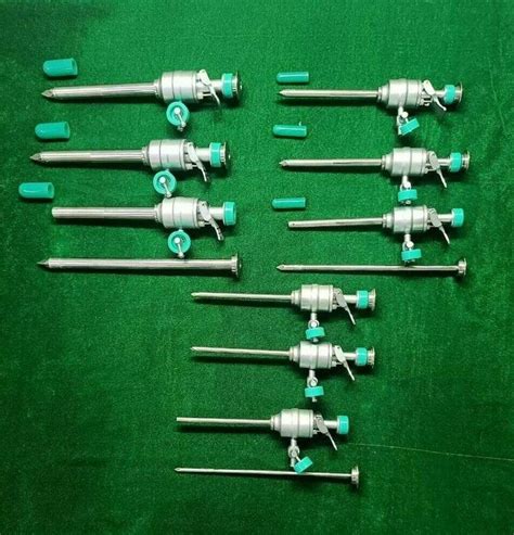 Laparoscopic Trocar With Cannula Multifunction Trocar 105mm Surgical