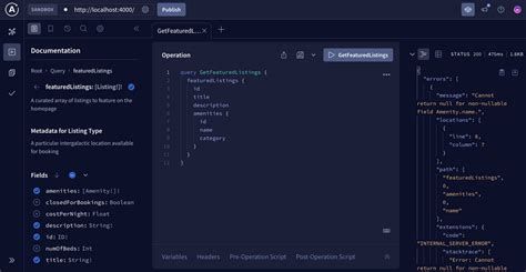 Adding The Amenity Type Graphql Tutorials