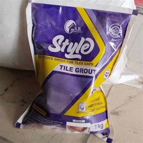 1 Kg Cementitious Tile Grout At Rs 40bag Powdered Tile Grout In