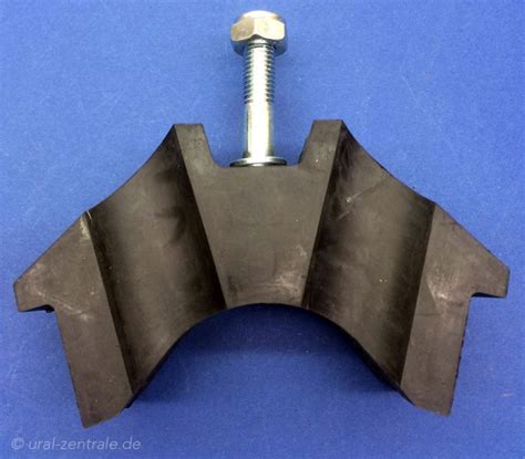 Rubber Support Holder Sidecar Improved Version Ural Zentrale
