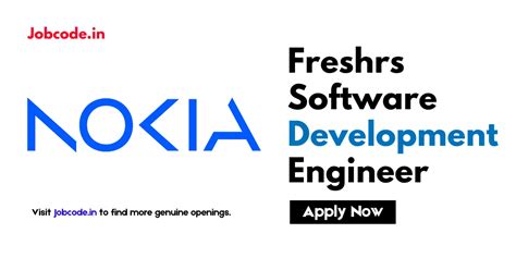 Software Development Engineer Jobs At Nokia Jobcode