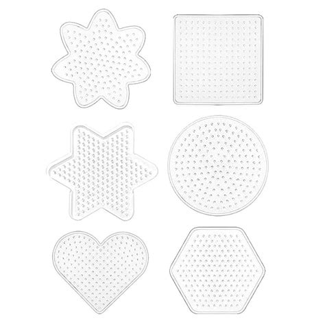 Creative Beading Solution Interlocking Design Iron Bead Pegboards For