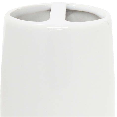 Mainstays Basic Arctic White Toothbrush Holder 1 Each