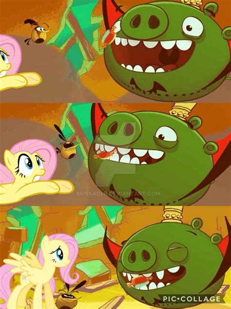 Fluttershy In Angry Birds Halloween Part 16 By Brissadlr On Deviantart