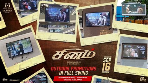 Only Kollywood On Twitter Arunvijayno1s Sinam Outdoor Promotions
