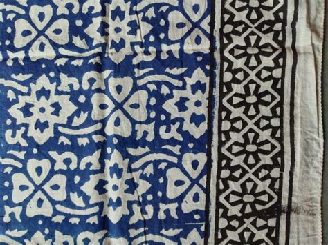 Hand Block Print Scarves Indian Cotton Sarong Decorative Handmade