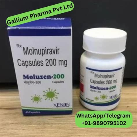Molnupiravir Capsules Ip 200mg At Rs 2800 Bottle In Nagpur Id 2849117480730