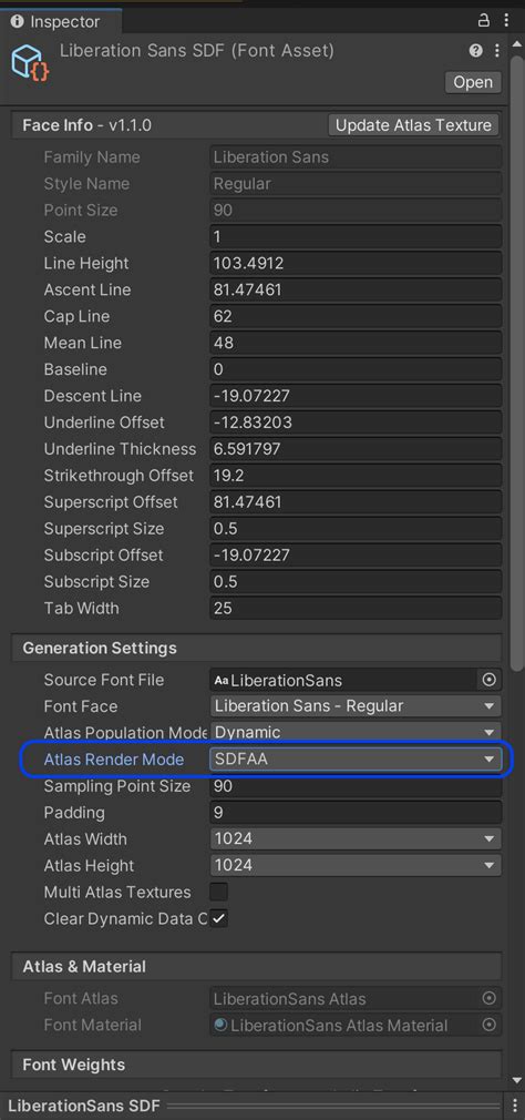 20212 New Font Properties 3 By Hugobd Unity Unity Engine