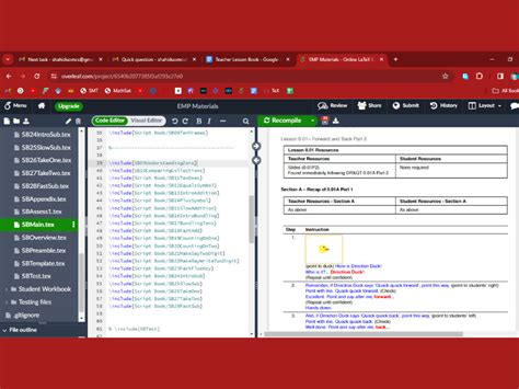 a latex overleaf and pdf file upwork