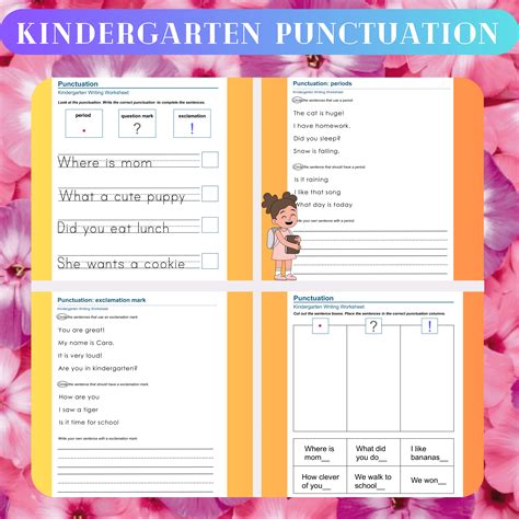 Kindergarten Punctuation Worksheets Made By Teachers