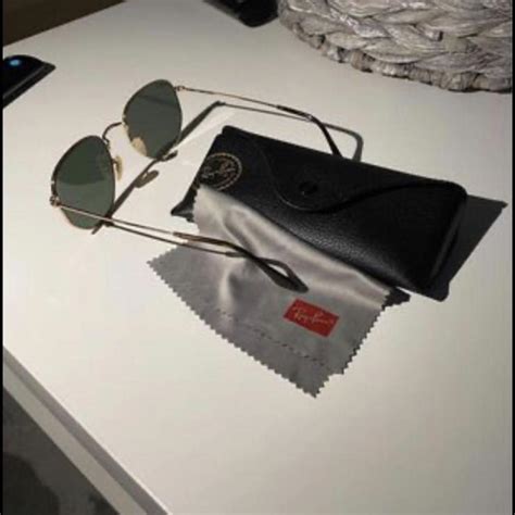 Ray Ban Hexagonal Sunglasses In Gold Brand New Depop