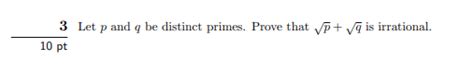 solved 3 let p and q be distinct primes prove that va is