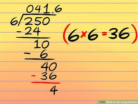 4 Easy Ways To Do Long Division With Pictures Wikihow