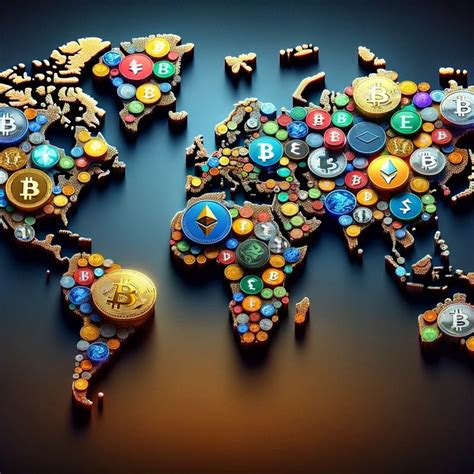 The Crypto World A Global Currency Map