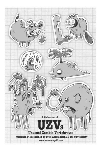 News Aaron Blecha Brings Unusual Zombie Vertebrates To Life