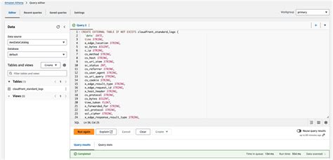 [aws] How To Query Cloud Front Log From Athena