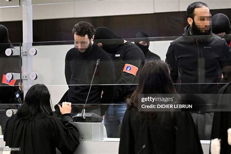 Defendants Salah Abdeslam And Sofien Ayari Arrive At The Opening Of