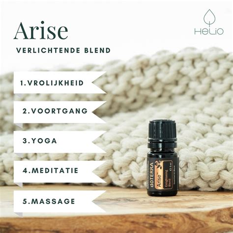Doterra Arise Voor Yoga Lichaam And Geest Helio Dōterra Etherische