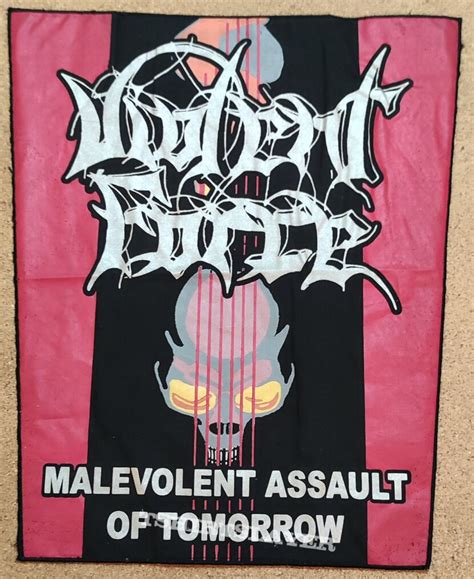 Violent Force Backpatch Malevolent Assault Of Tomorrow Tshirtslayer