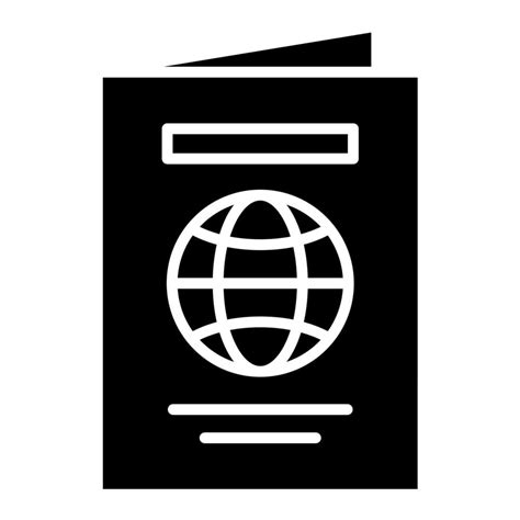 Passport Vector Icon 21709753 Vector Art At Vecteezy
