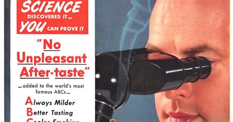 English 301 Pseudoscience Tobacco Advertising From The Bad Old Days