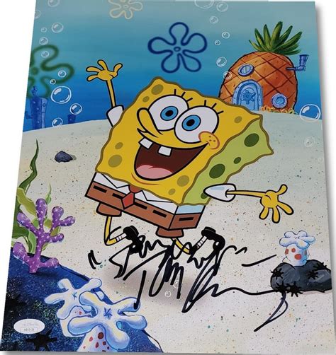 Tom Kenny Signed Autographed 11x14 Photo Spongebob Squarepants Jsa