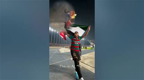 اللاعب الجزائر يوسف بلايلي يرقص رقصة أصحاب الأرض داعما لفلسطين 🇩🇿 🇵🇸مع