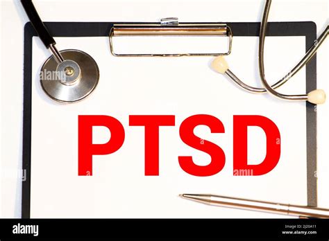 Ptsd Posttraumatic Stress Disorder Acronym Medical Concept