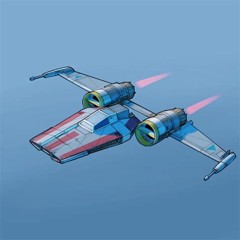 Artstation Starfighter Eric Geusz Galactic Republic Galactic Empire
