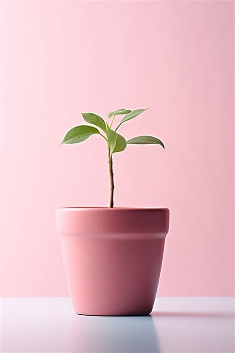 Plant In A Pot Background Wallpaper Image For Free Download Pngtree