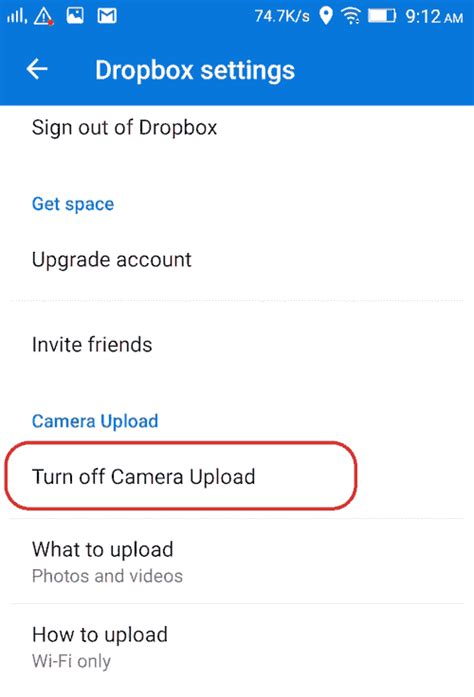 How To Disable Dropbox Photo Auto Upload On Mobile And Desktop Infoheap