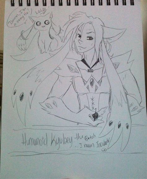 Humanoid Male Kyubey Fanart By Coletteykittydoodles On Deviantart