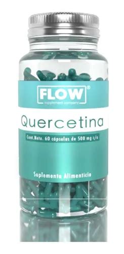Quercitina C Psulas Flow Flavonoide Antioxidante Sabor Sin Sabor Mercadolibre