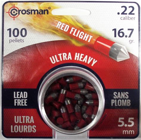 Crosman Powershot Fast Flight Penetrators Pellet 22 Cal 167g Per 100