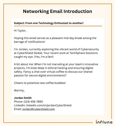 How To Add Humor Warmth To Networking Emails Templates
